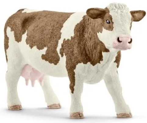 Figurka schleich kráva simmentálská 13801