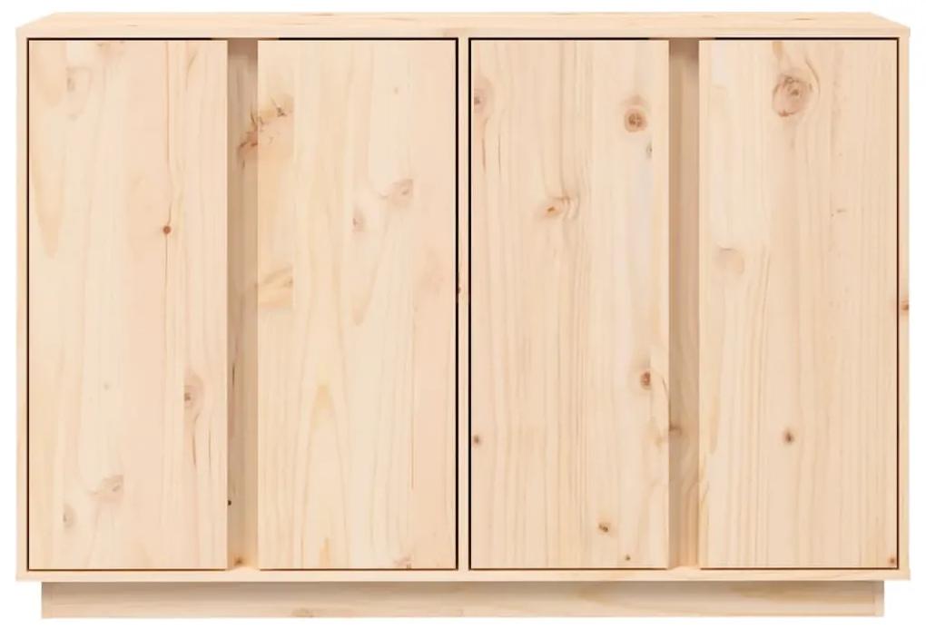 Příborník 120x35x80 cm masivní borové dřevo,  814494