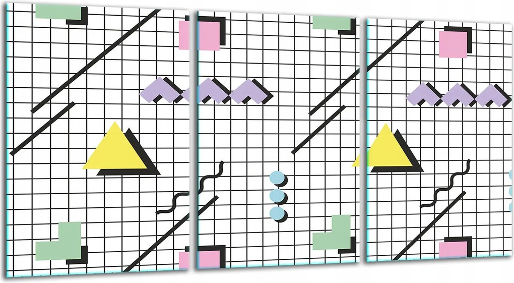 Skleněná Deska Na Krájení Deska 3x30x52 Vzor 7v1