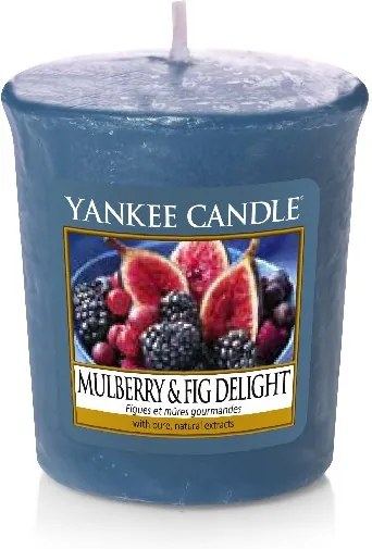 Vonná votivní svíčka Yankee Candle Mulberry Fig Delight  49g/15hod