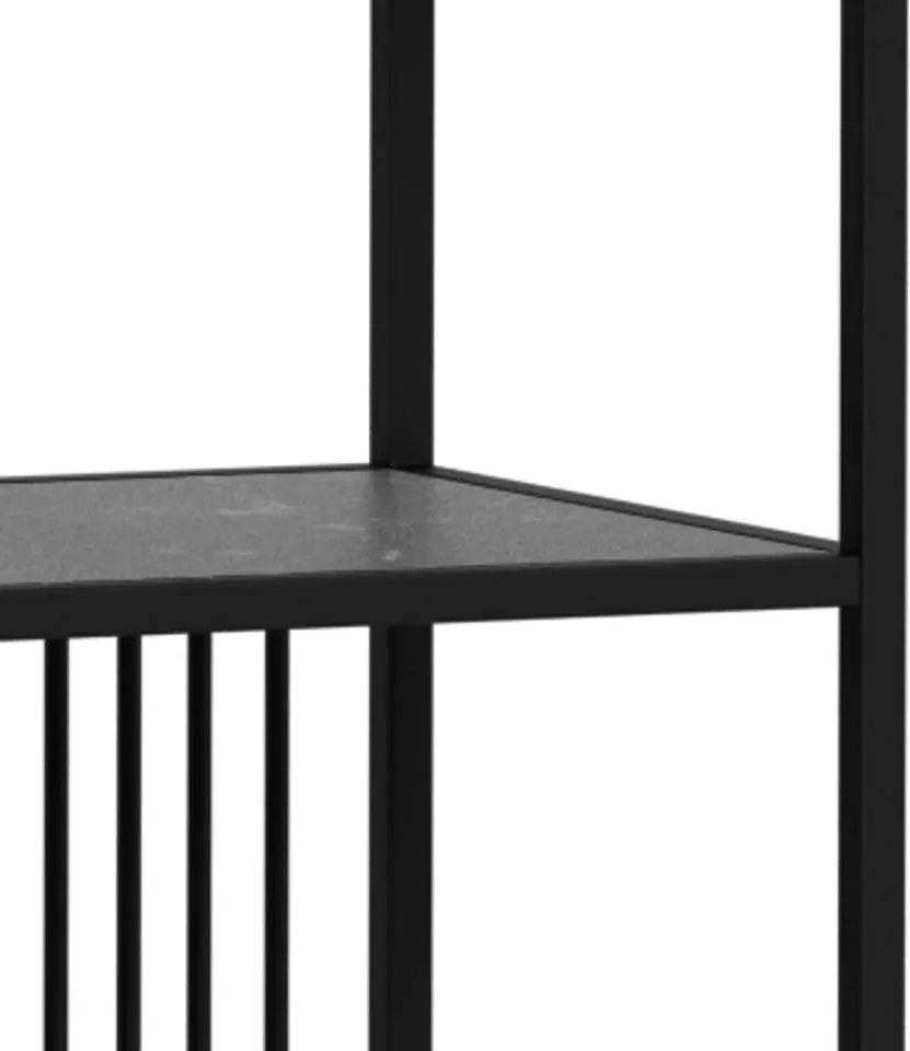 Knihovna Strington 120 cm černá