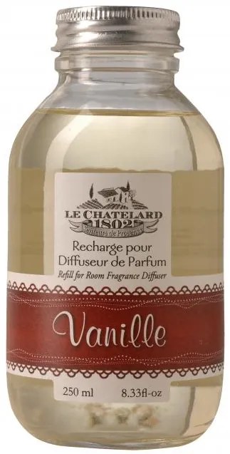 Le Chatelard Náhradní náplň do difuzéru - Vanilka, 250ml