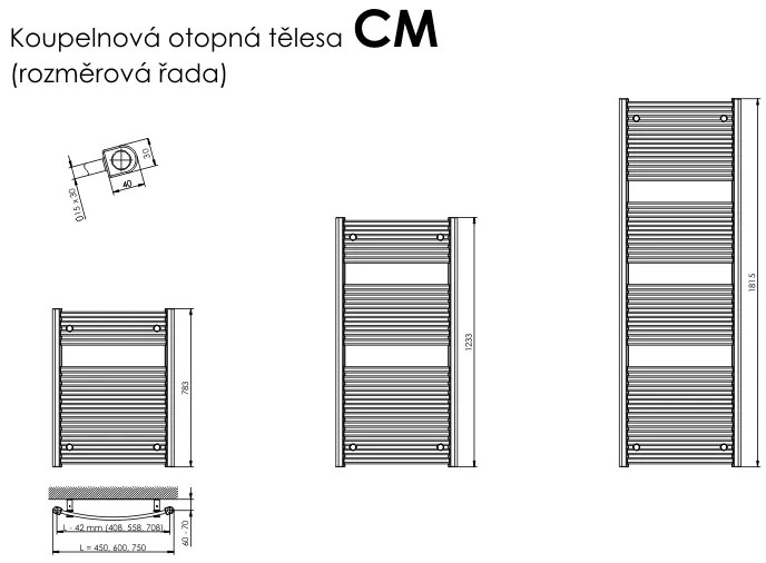 Elvl CM.ERK 600 x 1233 mm ELVL0445