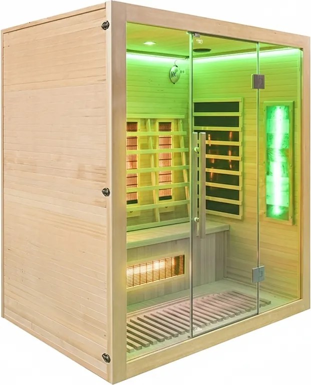 BPS-koupelny Infrasauna Relax 175x120, 4 osoby