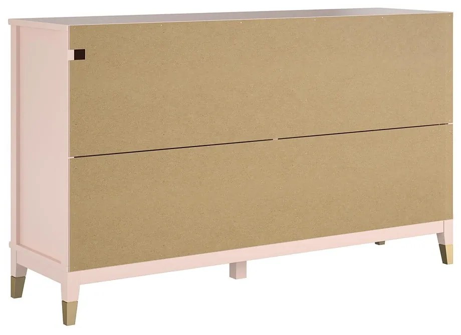 Růžová komoda 144x85x41 cm Westerleigh – Støraa