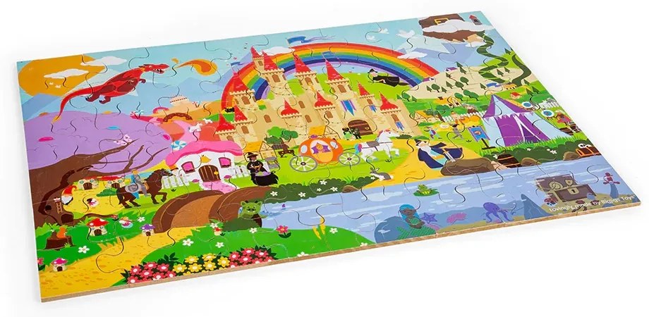 Bigjigs Toys Puzzle Fantasy svět