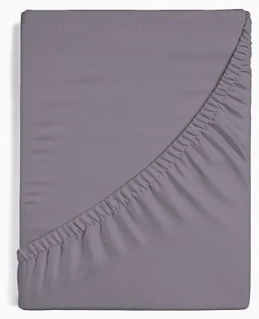 Matějovský napínací prostěradlo jersey Středně šedé na matraci: 100 x 220 cm