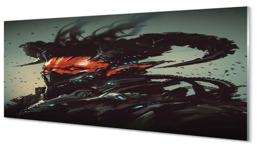 akrylový obraz Tmavé hrozná forma 120x60 cm