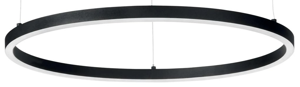Ideal Lux LED Závěsné svítidlo Oracle slim round 3000k, Ø 90 Barva: Bílá, Stmívání, řízení: ON/OFF (bez stmívání)