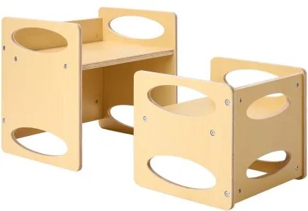 Sada židliček a stolků Montessori pro odstavování VEVOR