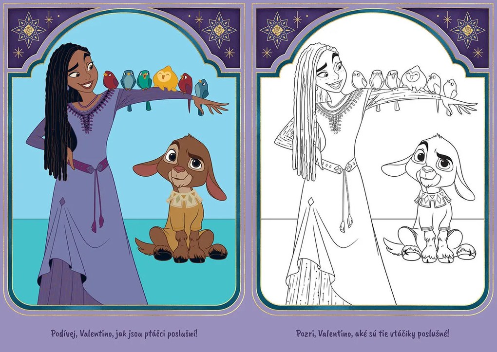 JIRI MODELS Omalovánky A5+ Disney Přání 3