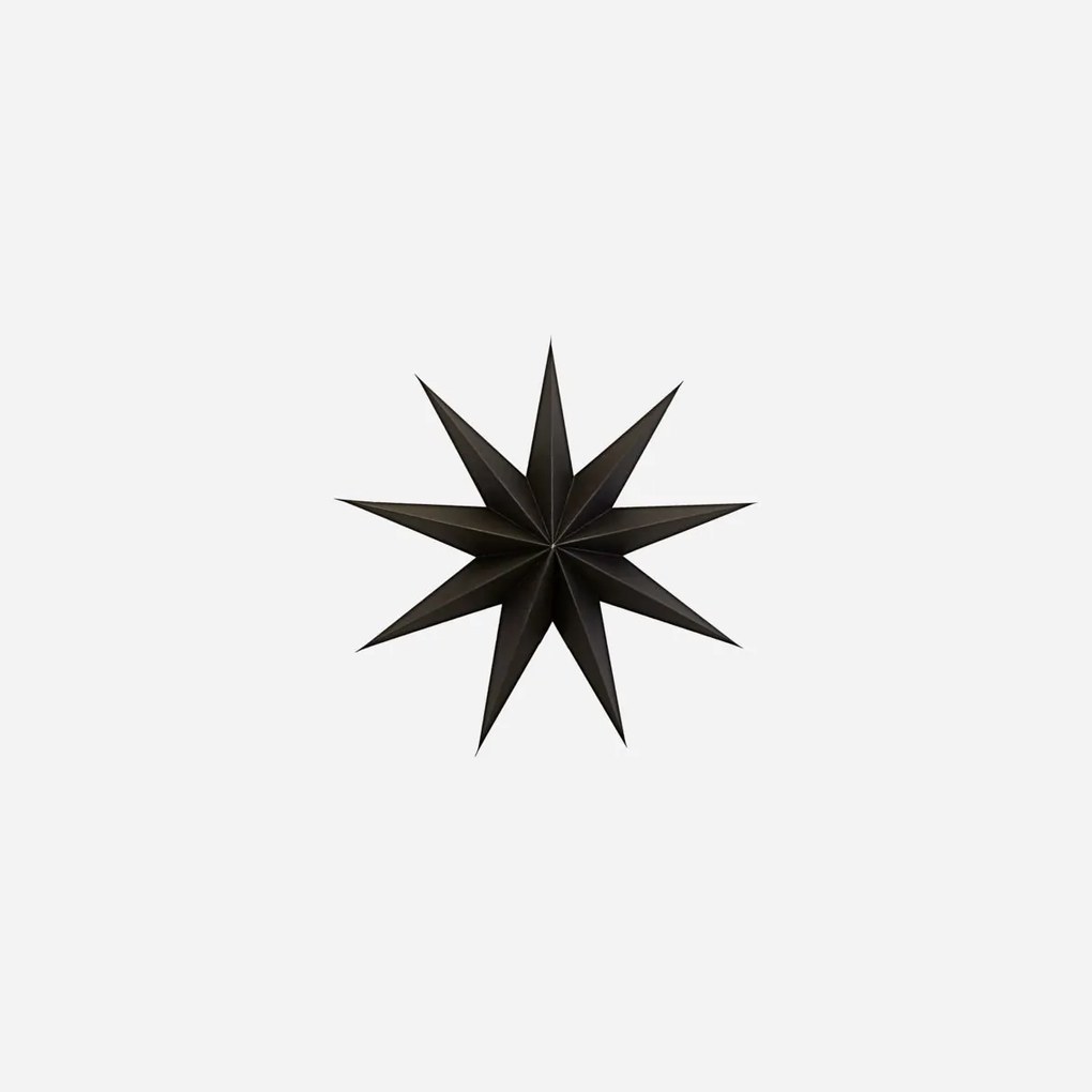 Papírová devíticípá hvězda Star Brown 45 cm House Doctor