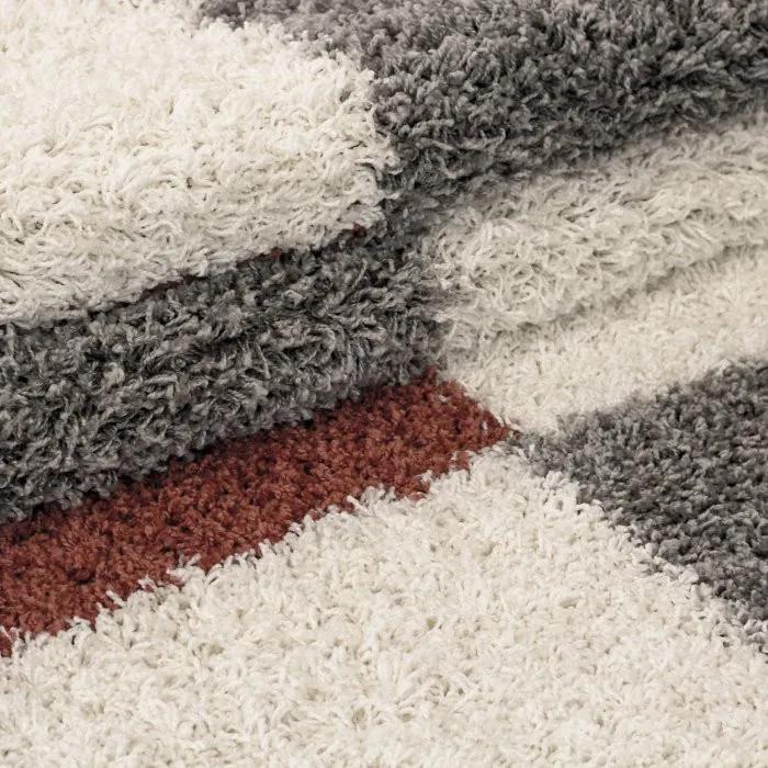 Vopi | Kusový koberec Gala shaggy 2505 terra - 280 x 370 cm