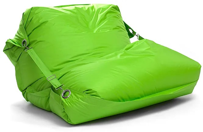 Sedací pytel Omni Bag s popruhy Fluorescent Green 191x141