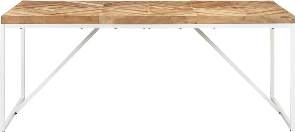 Jídelní stůl 180 x 90 x 76 cm masivní akácie a mangovník 323551