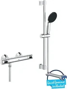 Grohe Precision Flow - Sprchový set s termostatem chrom