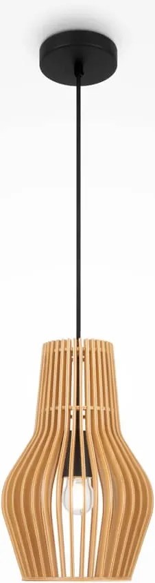 Závěsná lampa Roots MOD191PL-01W Maytoni přírodní eco černá béžová