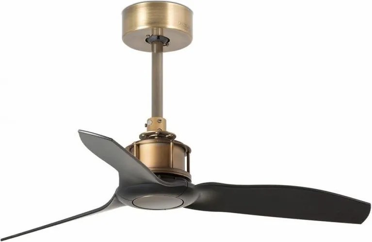 FARO 33429 JUST FAN XS, starozlatá/černá, stropní ventilátor 81cm - FARO
