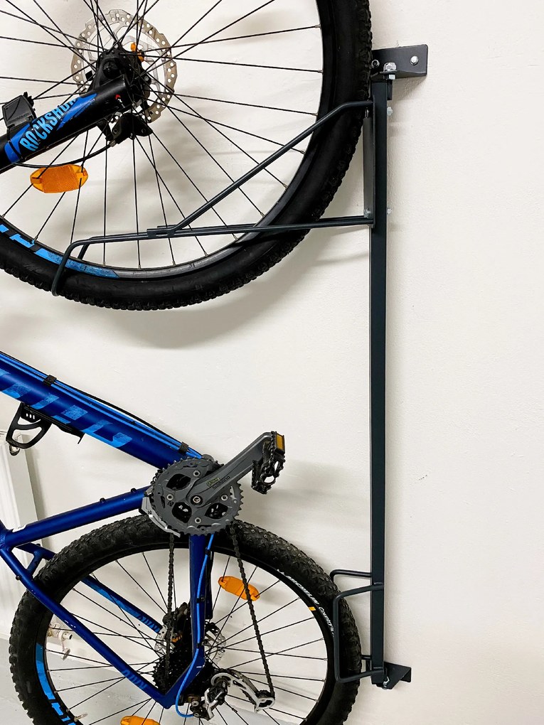 Natáčecí stojan na zeď pro jedno kolo KACERLE KS-750 Pro šířku pláště kola: do 7 cm (2,8") e-kola a 29" kola, Varianta: bez oka k uzamčení