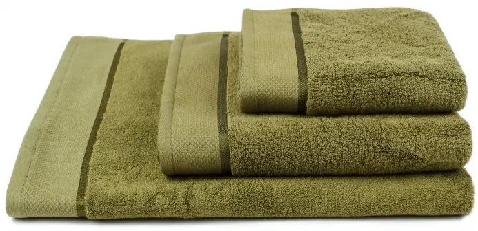 SVITAP sleep well Ručník Star 450 g/m2  Ručník Star 50x100 cm khaki