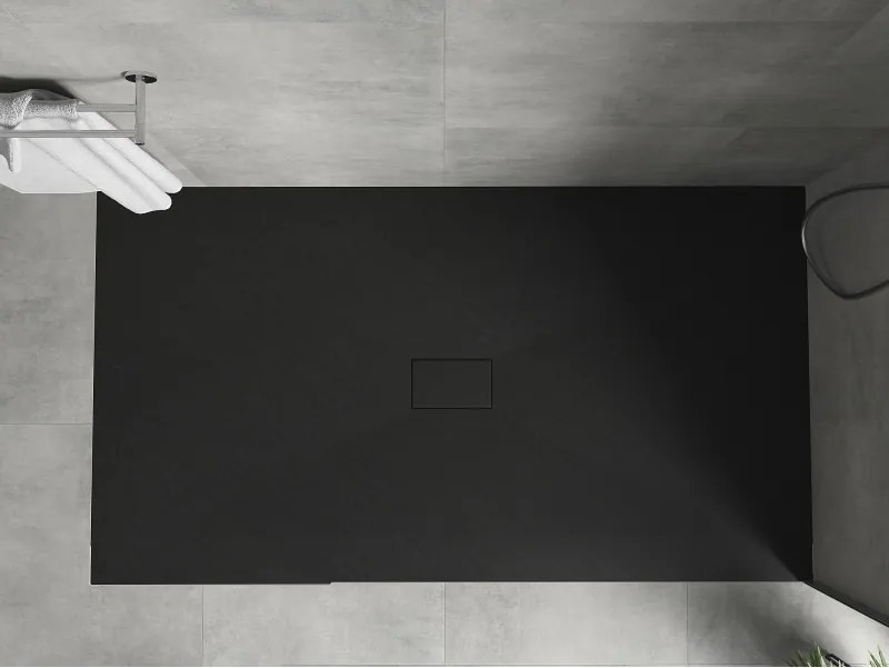 Mexen Hugo obdélníkový sprchový kout SMC 200 x 100 cm, černý - 42701020