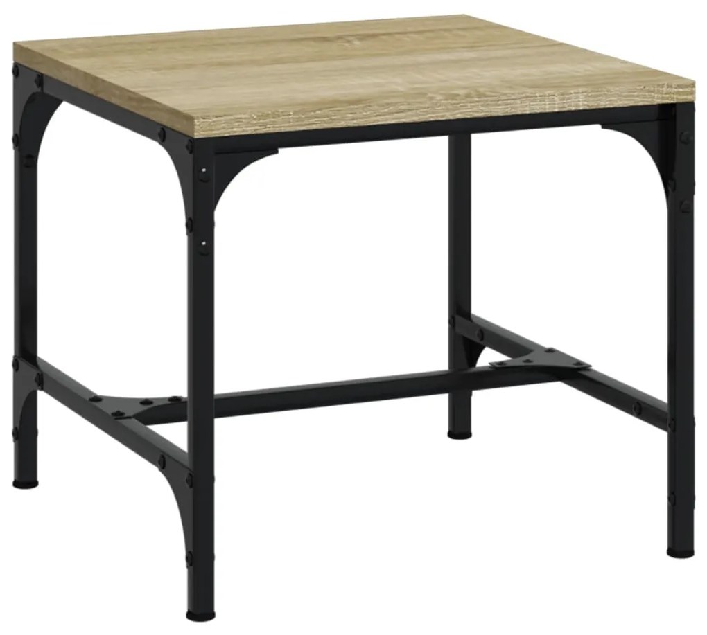 vidaXL Odkládací stolek dub sonoma 40 x 40 x 35 cm kompozitní dřevo