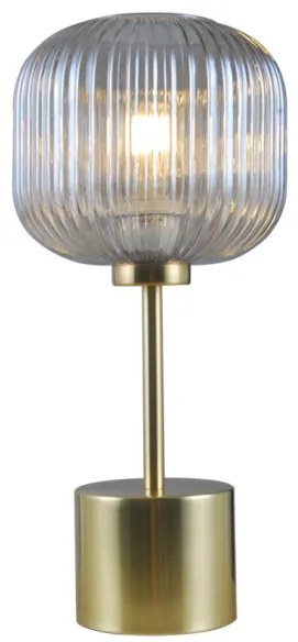 Stolní lampa COGNAC, zlatý kov