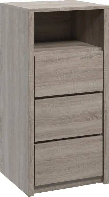 Obývací stěna se skříní MONTANA | 360 cm + 100 cm | dub trufla