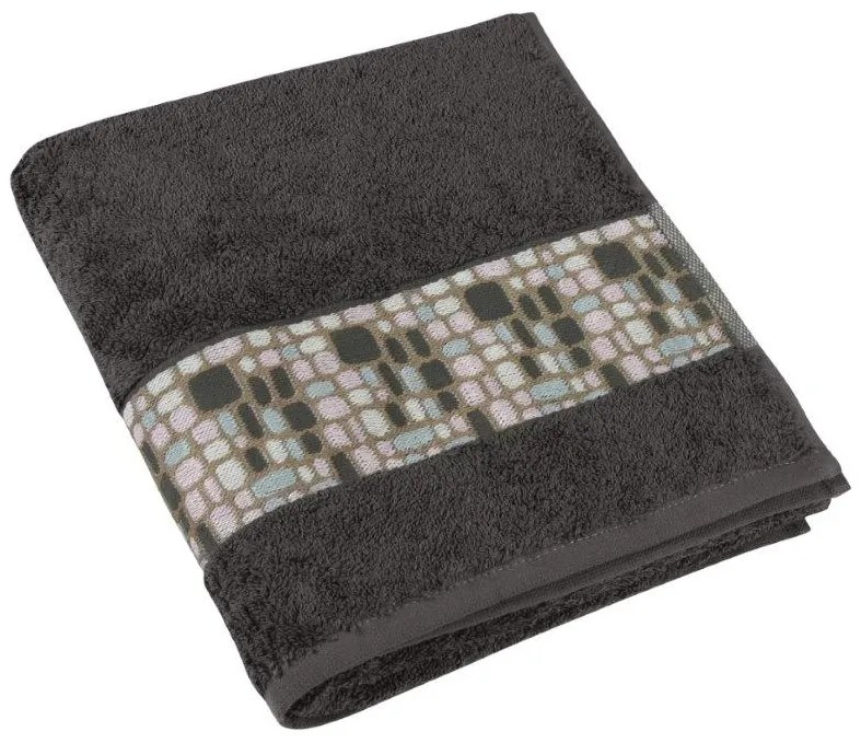 Brotex Froté ručník 50x100 cm šedá / KAMENY