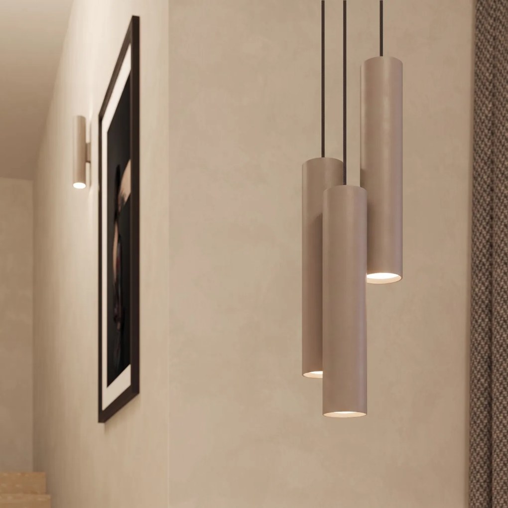 Sollux Lighting Nástěnné svítidlo LAGOS 2 taupe