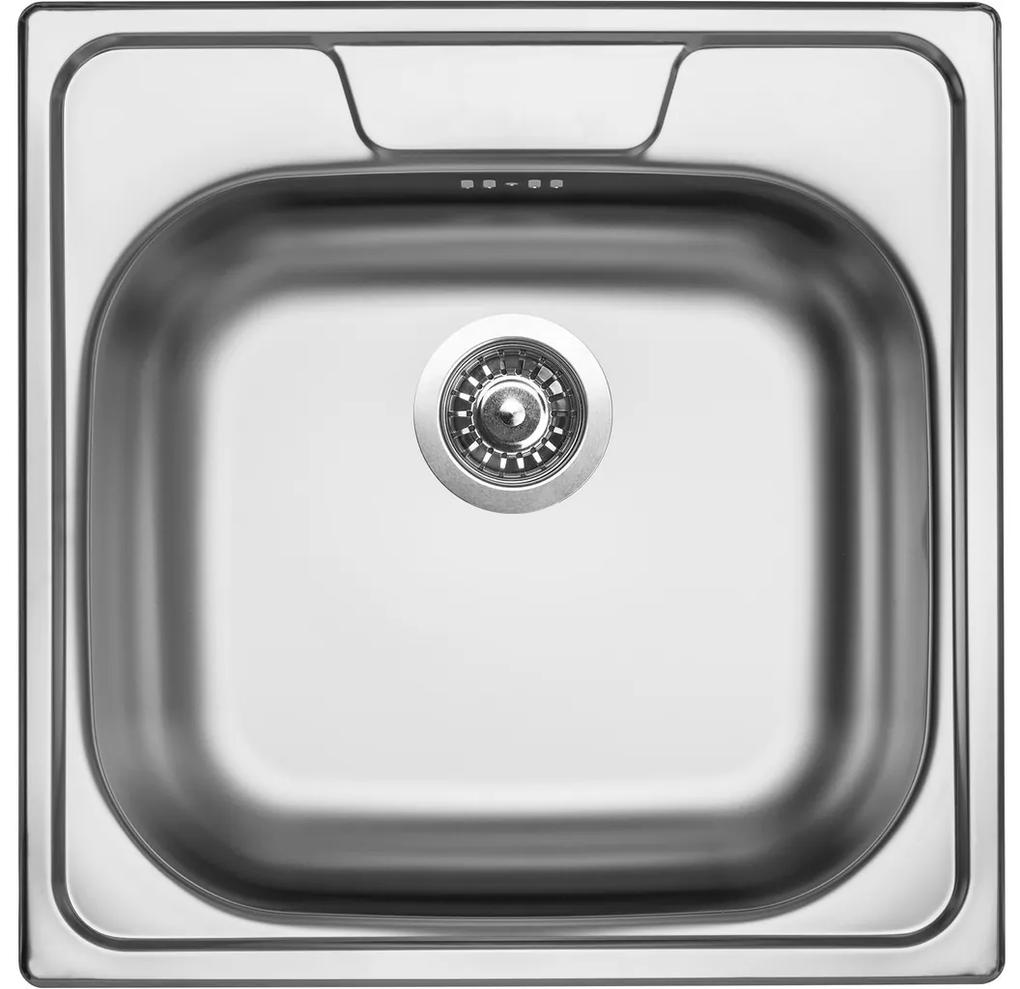 Nerezový dřez Sinks CLASSIC 480 V 0,8mm leštěný