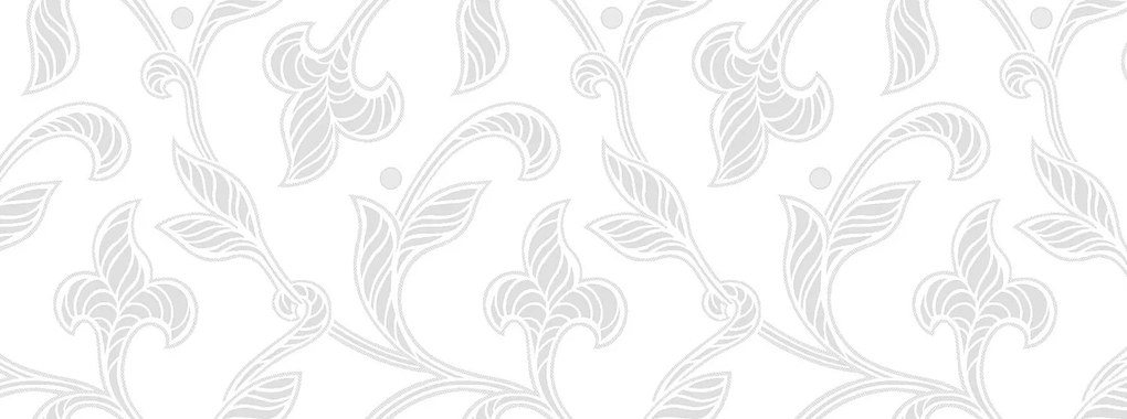 Dadka Povlak na polštář damašek Rokoko bílé 70x90 cm