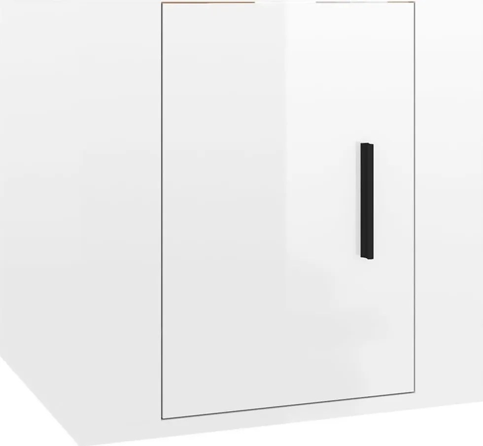 vidaXL Nástěnné TV skříňky 2 ks 40 x 34,5 x 40 cm [816643] Barva: dub sonoma
