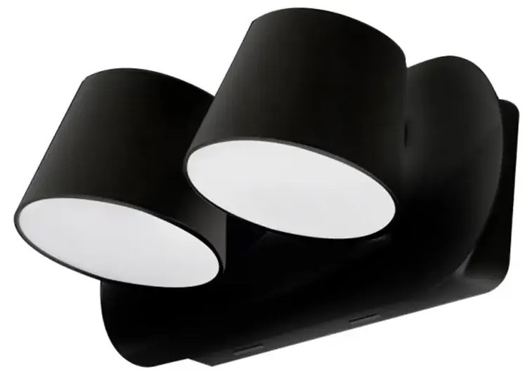 LED nástěnné svítidlo Ramona 2 černé
