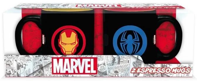 Hrnek Marvel - Iron Man & Spiderman