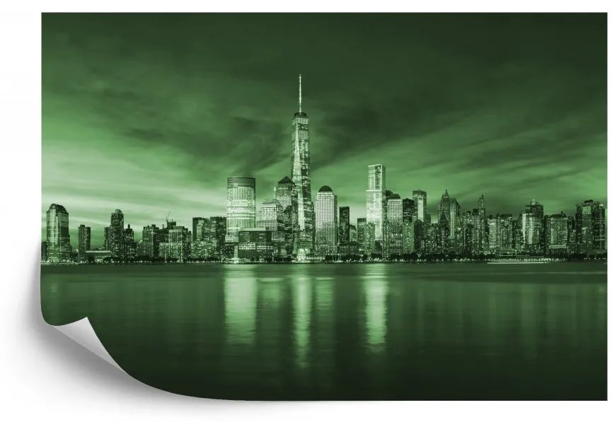 Fototapeta New York City Sunrise In Green Strukturální vinyl 312x219