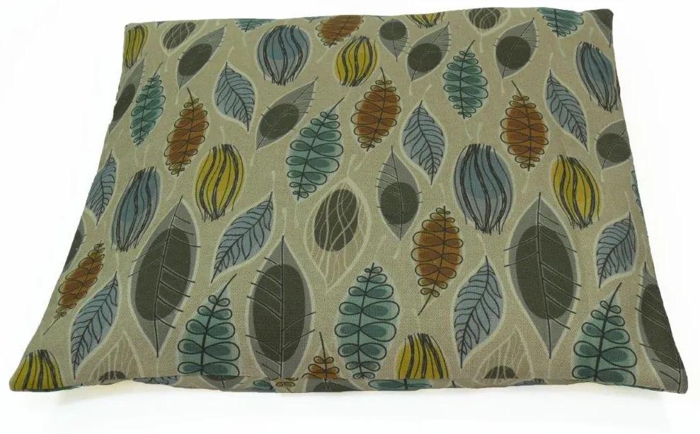 S radostí - vlastní výroba Pohankový polštář - padající listí Velikost: 35 x 40 cm