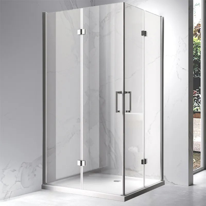 BPS-koupelny Obdélníkový sprchový kout HYD-OK122 120x80 chrom/transparent