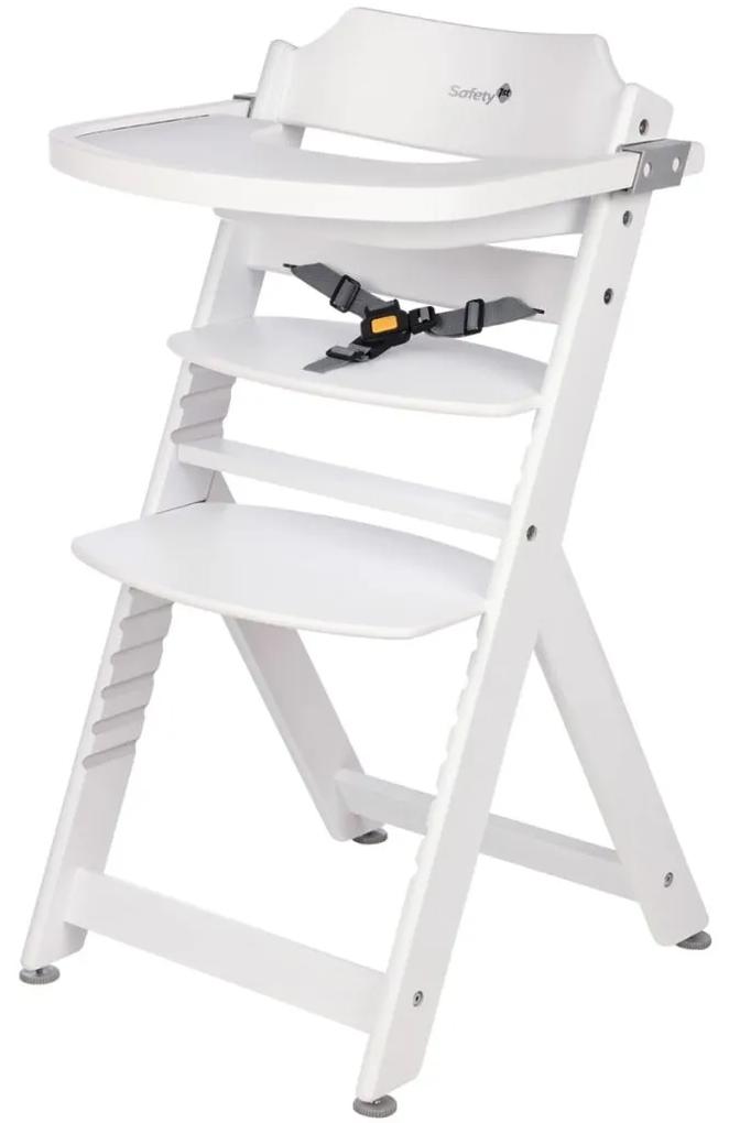409226 Safety 1st Dětská jídelní židlička Timba bílá dřevěná 27624310 |  BIANO