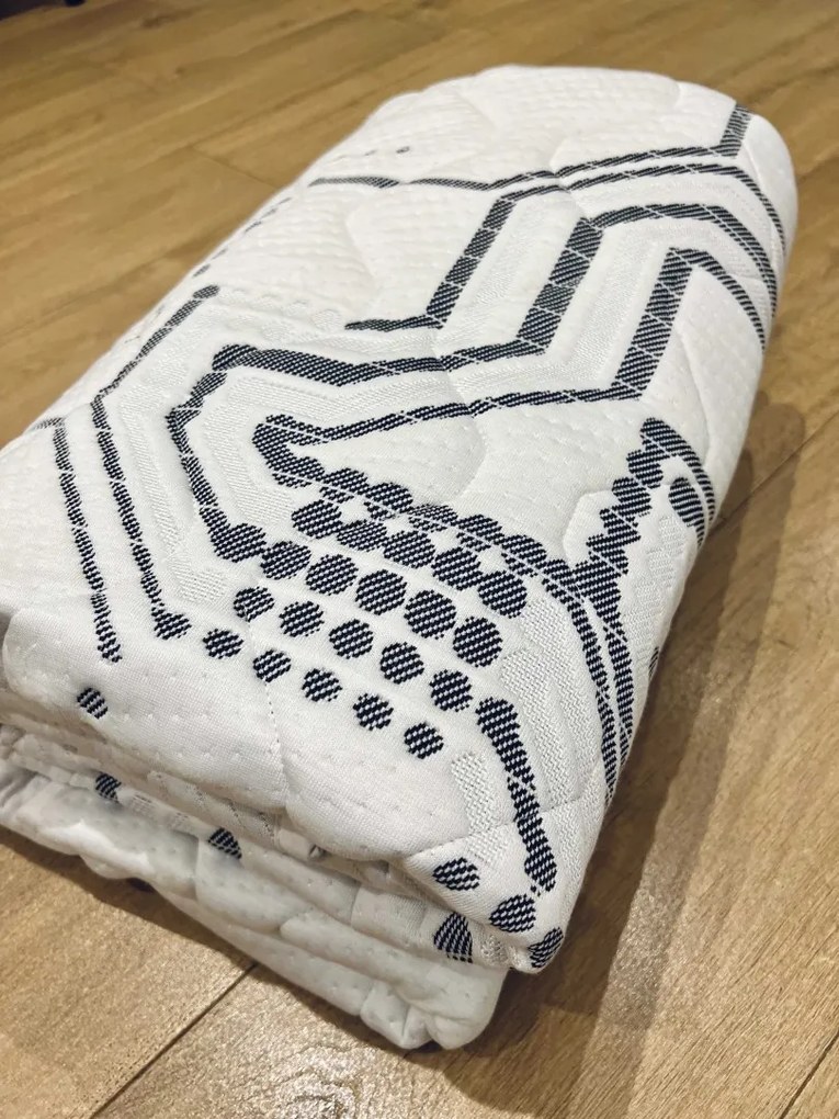 Materasso CARBON - matracový chránič s uhlíkovými vlákny 90 x 220 cm