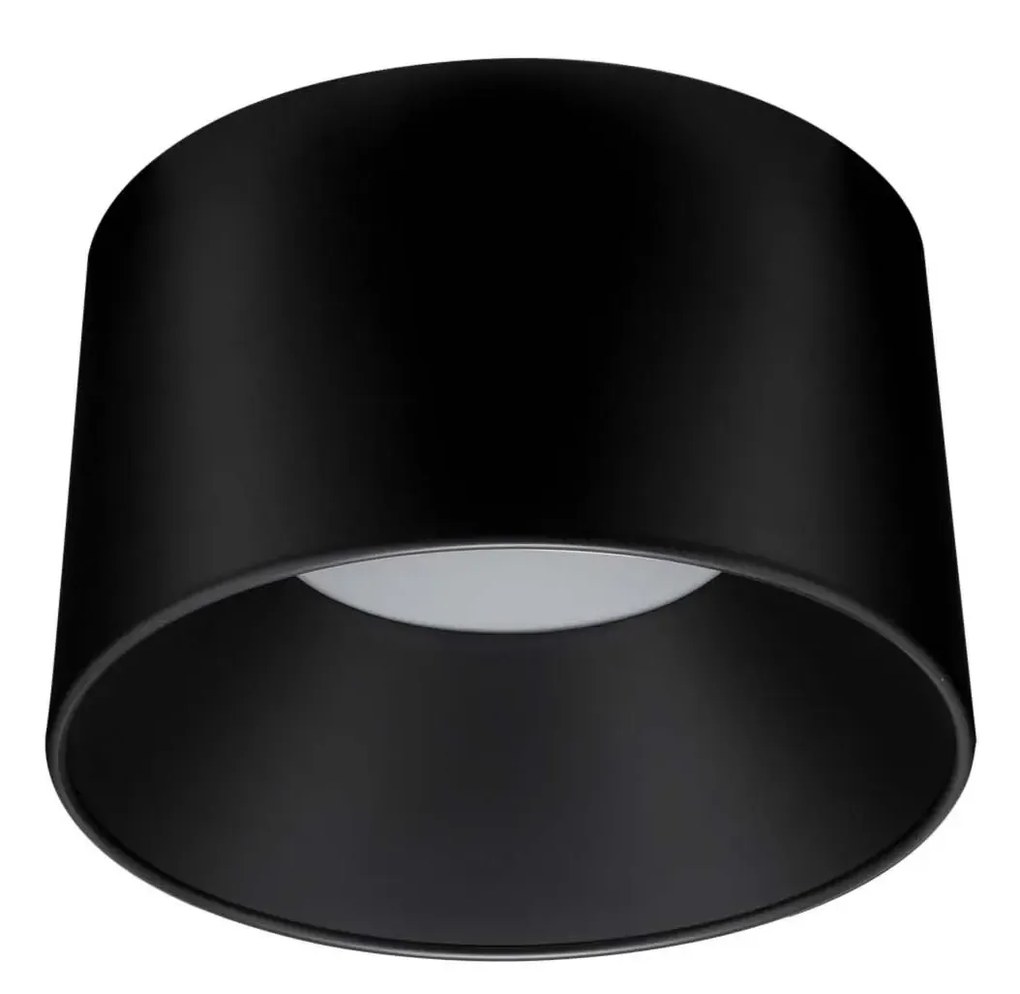LED černé moderní stropní svítidlo Atil