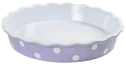 Keramická forma na koláč 26 cm fialová