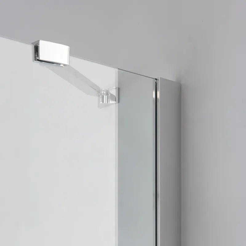BPS-koupelny Čtvrtkruhový sprchový kout KZ92 90x90 chrom/transparent - bez vaničky