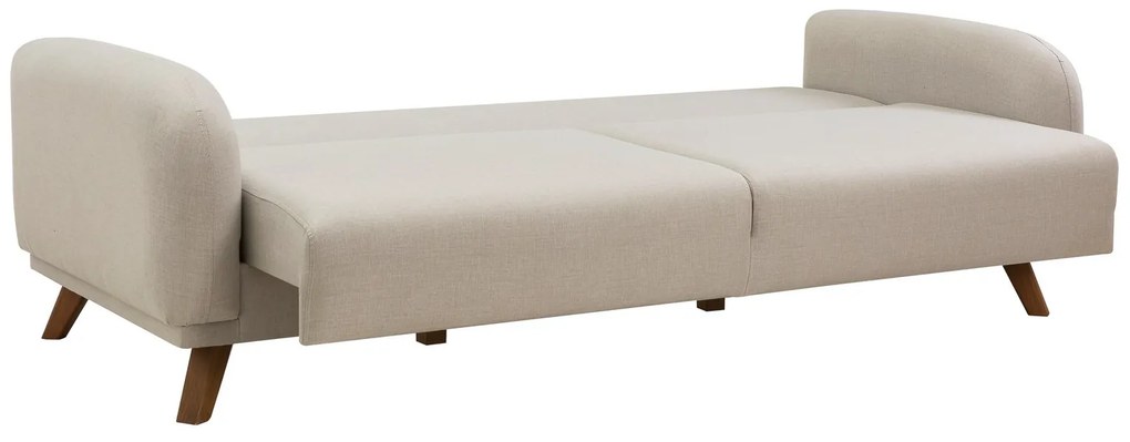 Hanah Home Třímístná pohovka HERA krémová 237 cm 867UNQ1949