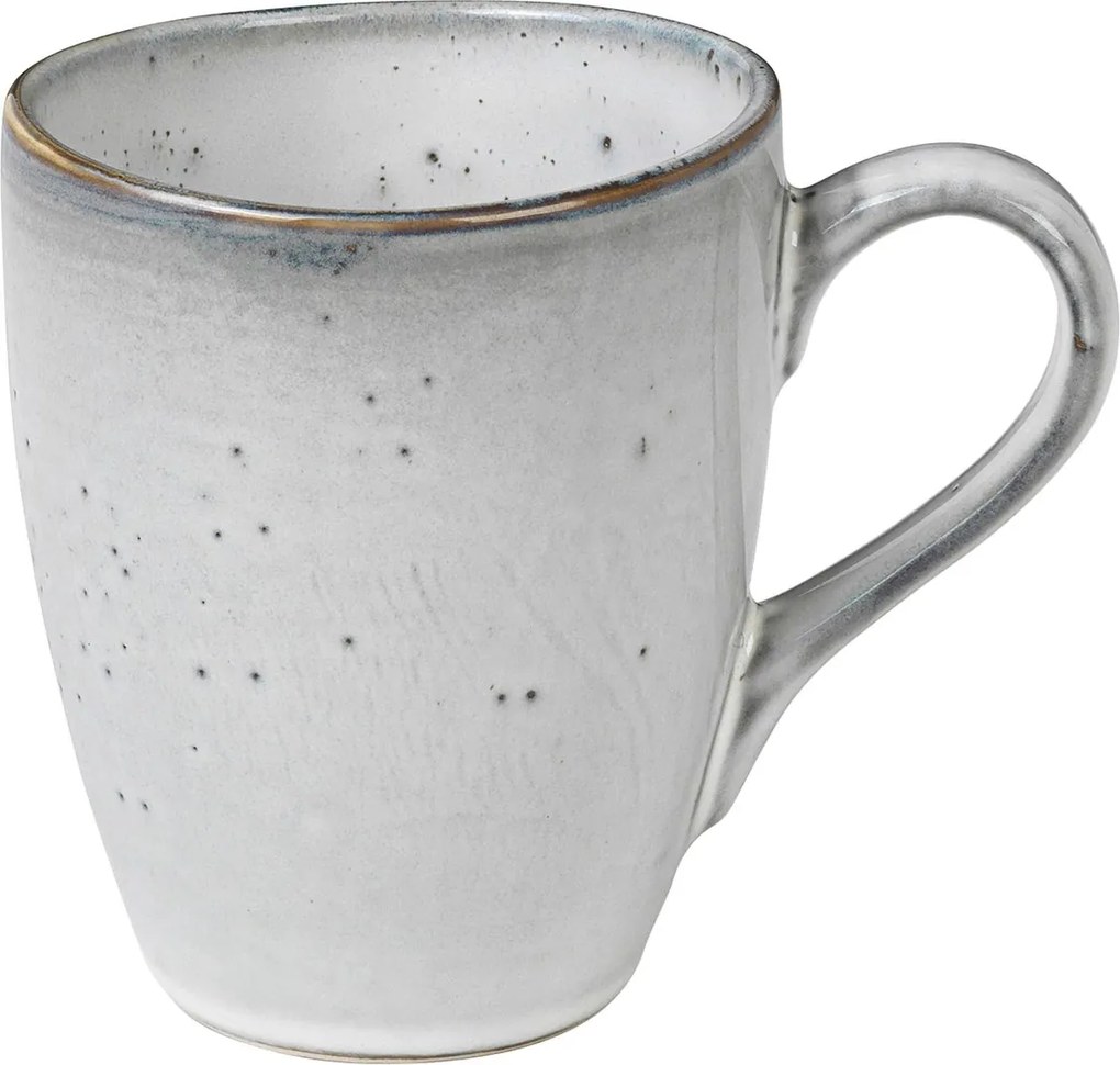 Hrnek s uchem Broste NORDIC SAND 400 ml pískový