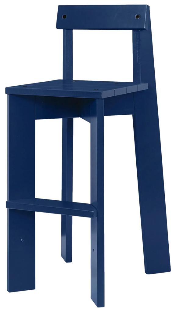FERM LIVING Vysoká dětská židle Ark, Blue