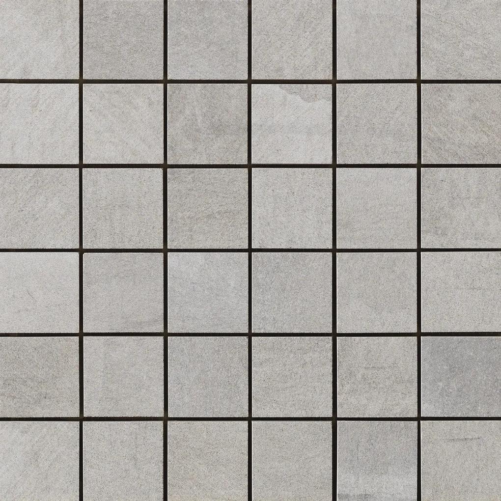 Mozaika Sintesi Atelier S bianco 30x30 cm mat ATELIER8948