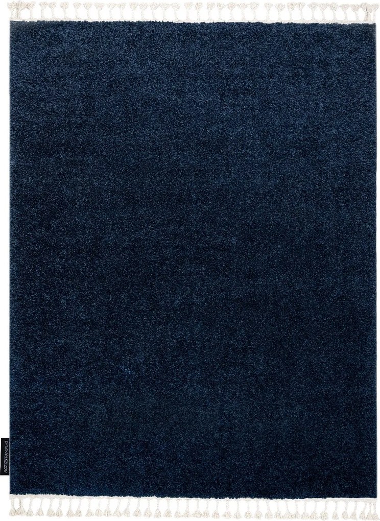 Kusový koberec Berber 9000 navy, 200x290, modrá, obývacia izba, Dywany Łuszczów
