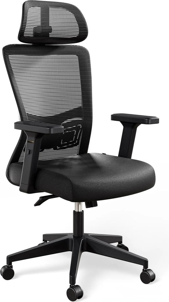 Ergonomické křeslo Piozano – Černé