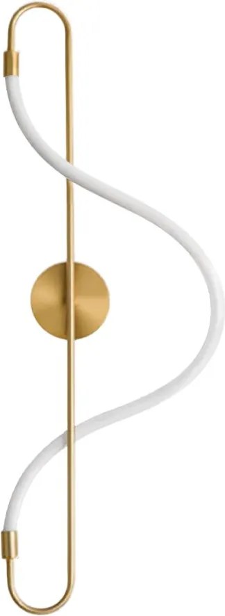 Toolight Toolight, LED nástěnné svítidlo 25W APP858-W Long Gold, zlatá, OSW-03995